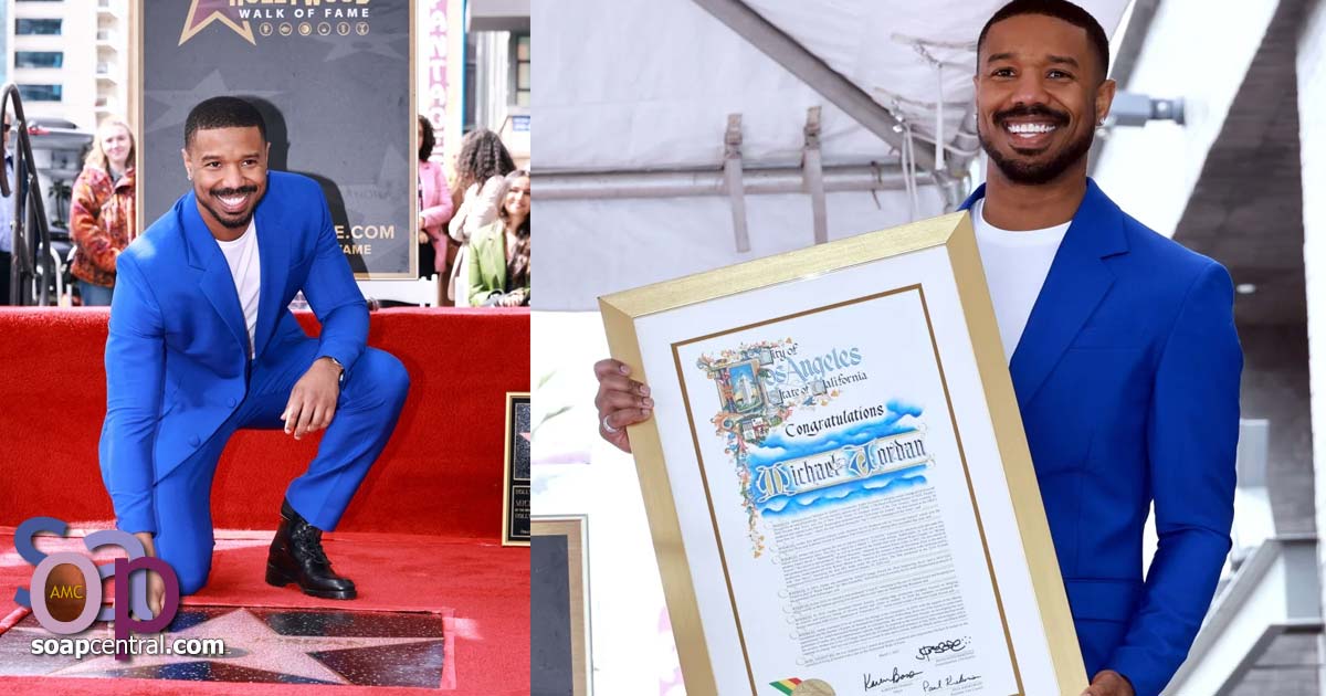 All My Children alum Michael B. Jordan receives star on Hollywood Walk ... All My Children alum Michael B. Jordan receives star on Hollywood Walk ...