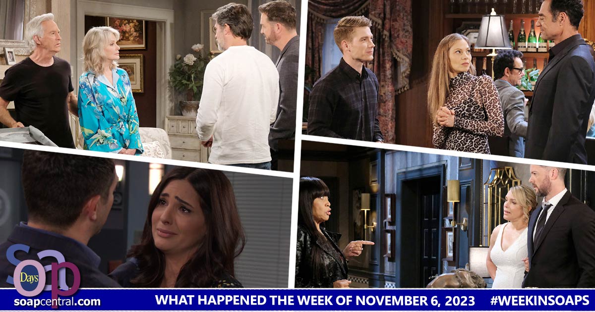 Days Of Our Lives Recaps The Week Of November 6 2023 On Days Soap